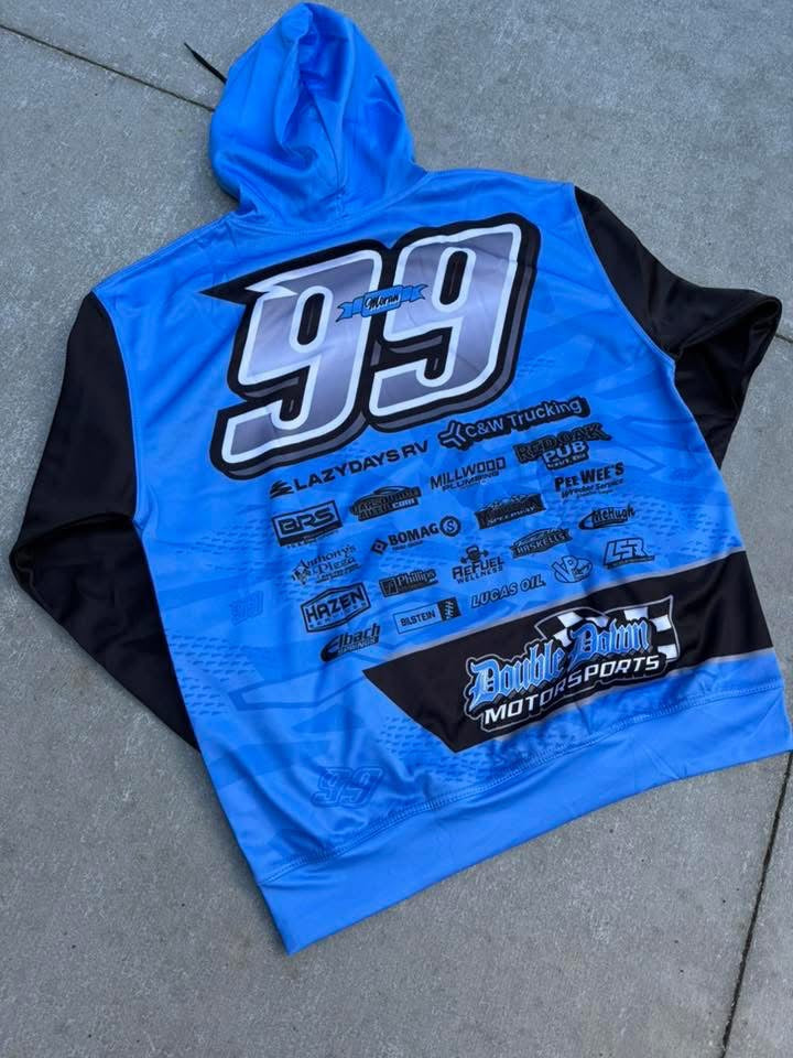 Adult Sublimated Hoodie – Devin Moran Racing